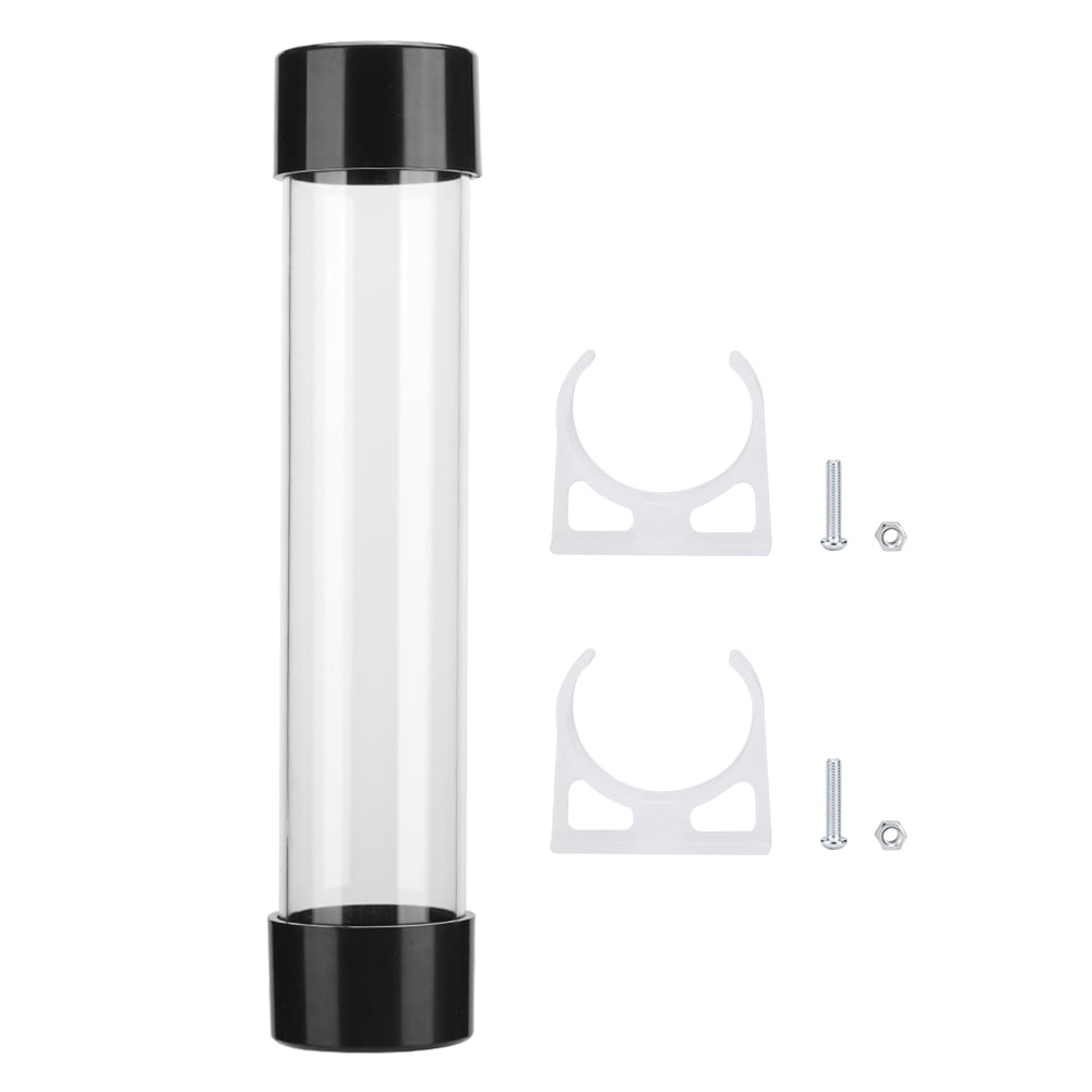 Practical Transparent 240MM Cylindrical Computer Water Cooling Tank ...