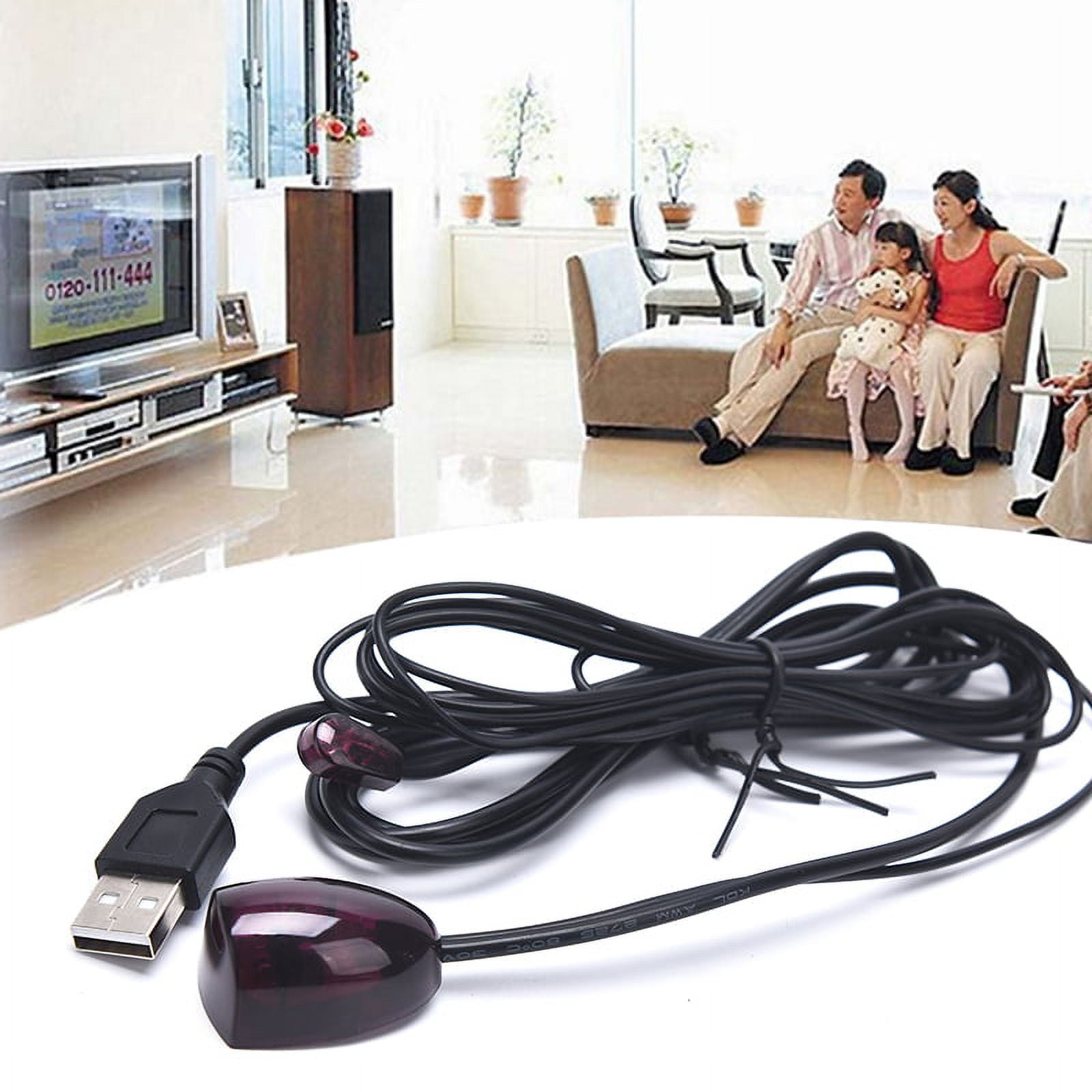 Practical USB Adapter Infrared IR Remote Extender Repeater Receiver ...