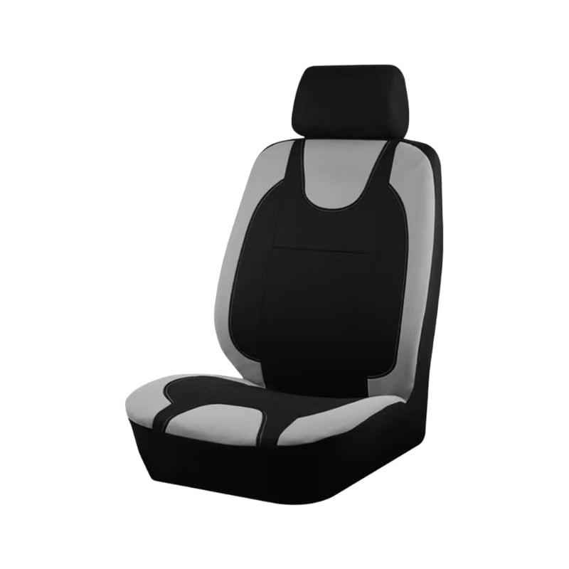 Practical Vehicle Seat Covers Set Playful Feline Graphics Suitable For ...