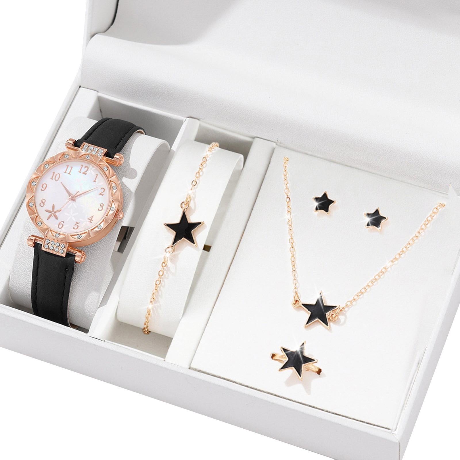 Practical Watch and Jewelry Set Elegant Alloy Accessories Watch and ...