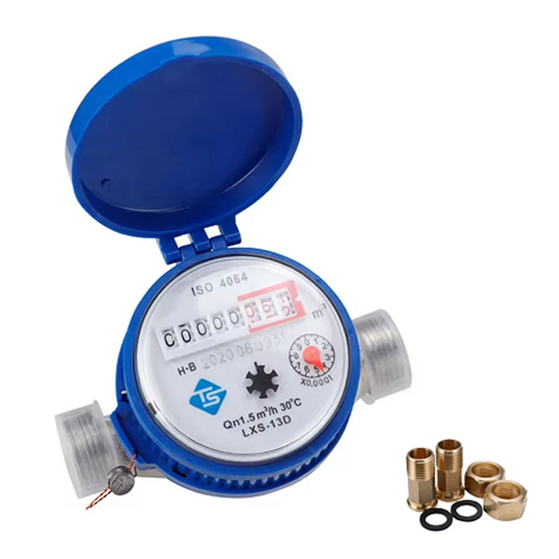 Practical Water Meter Mechanical Rotary Wing E-Type Precision Pointer ...
