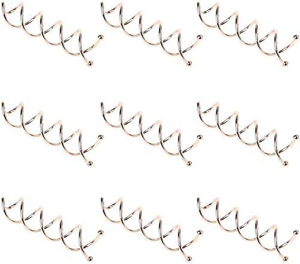 Practical design and Durable9 Pack Spiral Bobby Hair Pin, NON-SCRATCH ...