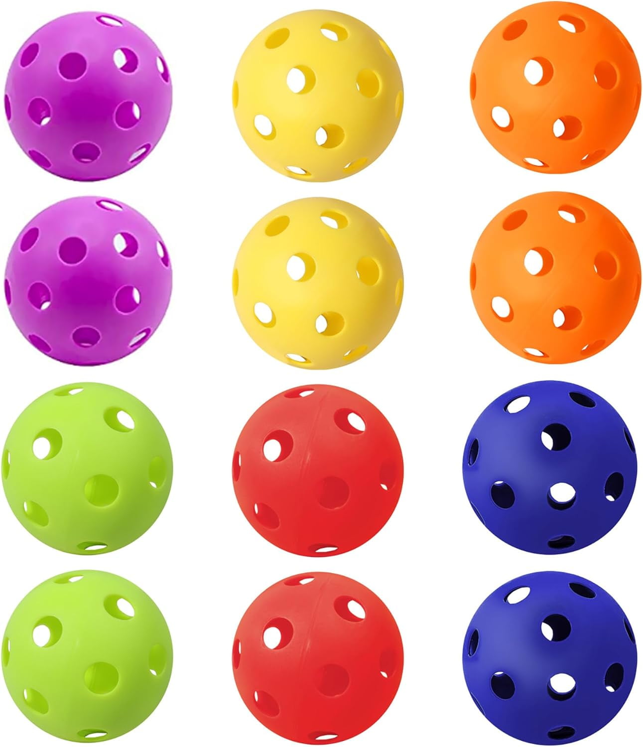 Practice Baseballs, Plastic Baseballs Training, Hollow Airflow ...