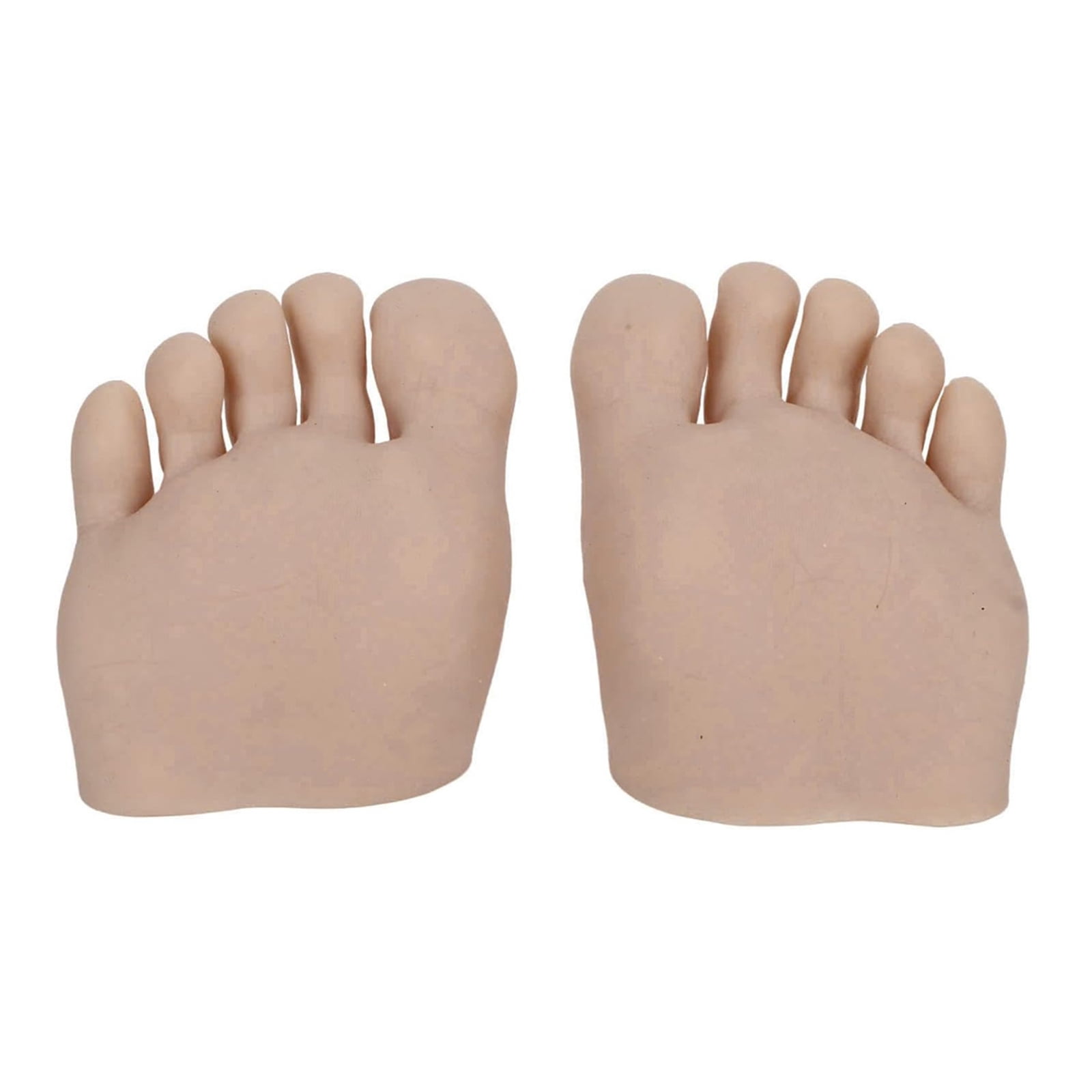 Practice Fake Foot Model with Half Foot Design Movable Soft Silicone ...