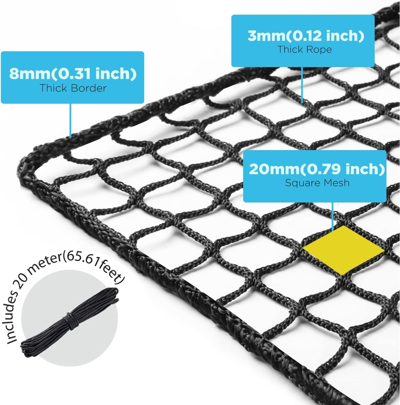 Practice Golf Nets - Ideal for Golf, Hockey, Baseball - Sports Netting ...