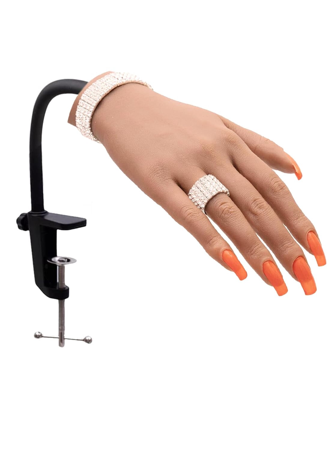 Practice Hand for Acrylic Nails Flexible Bendable Nail Practice Hand ...