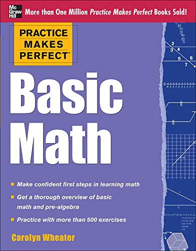 Pre-Owned Practice Makes Perfect Basic Math (Paperback) 9780071778459 ...
