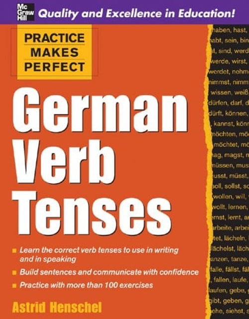 Pre-Owned Practice Makes Perfect: German Verb Tenses (Paperback ...