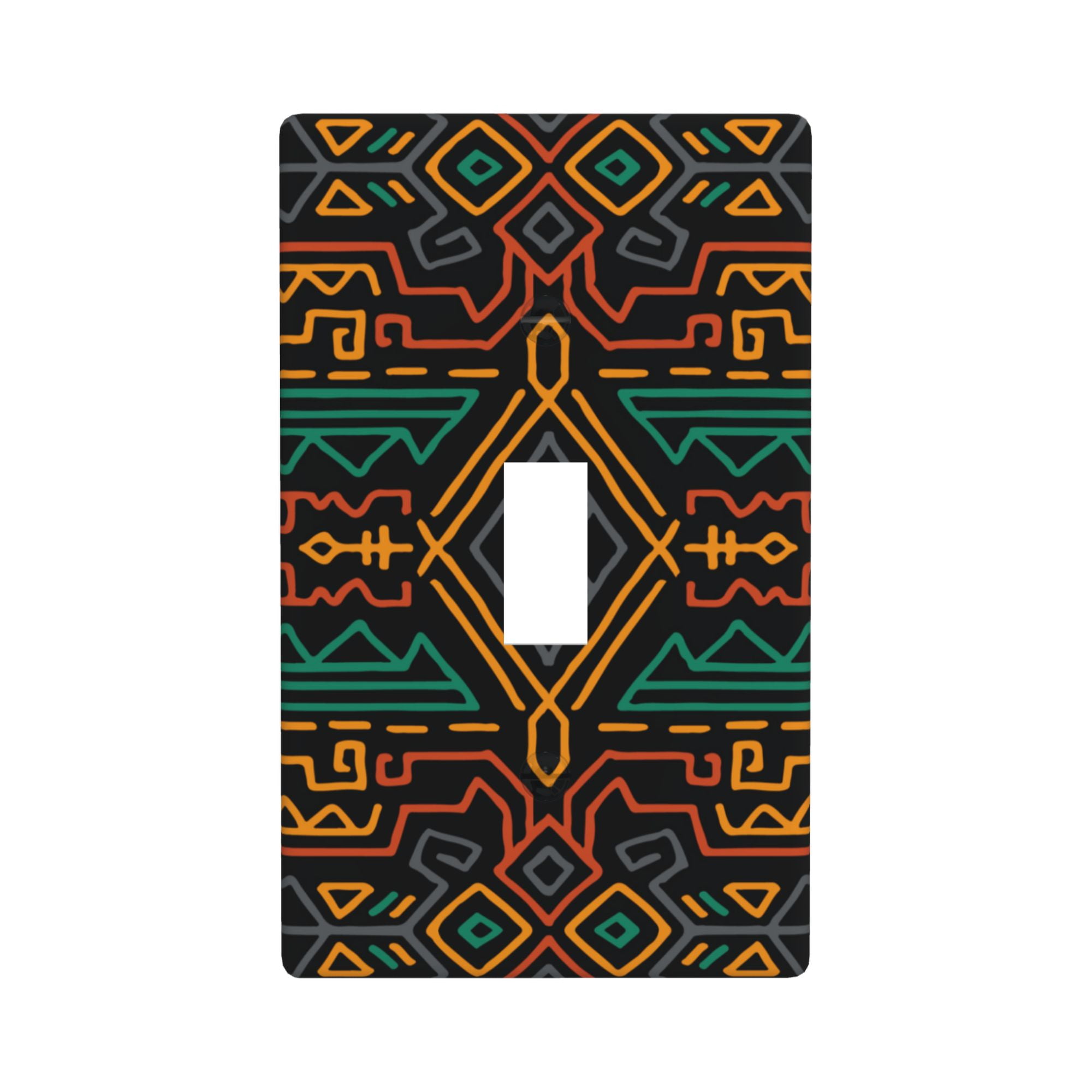 Practice Pattern Single Toggle Light Switch Plate Decorative Wall Plate ...