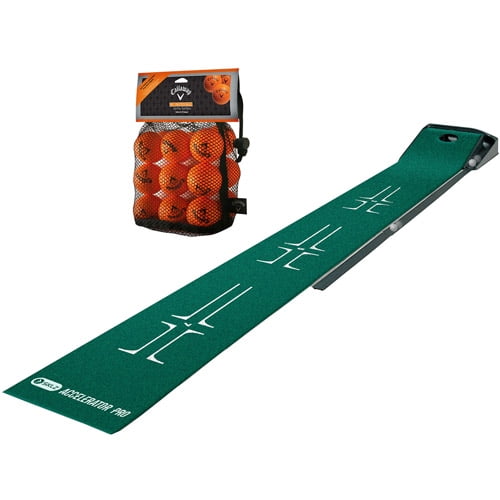 Practice Putting Green and Callaway 18-Pack Golf Balls Bundle - Walmart.com