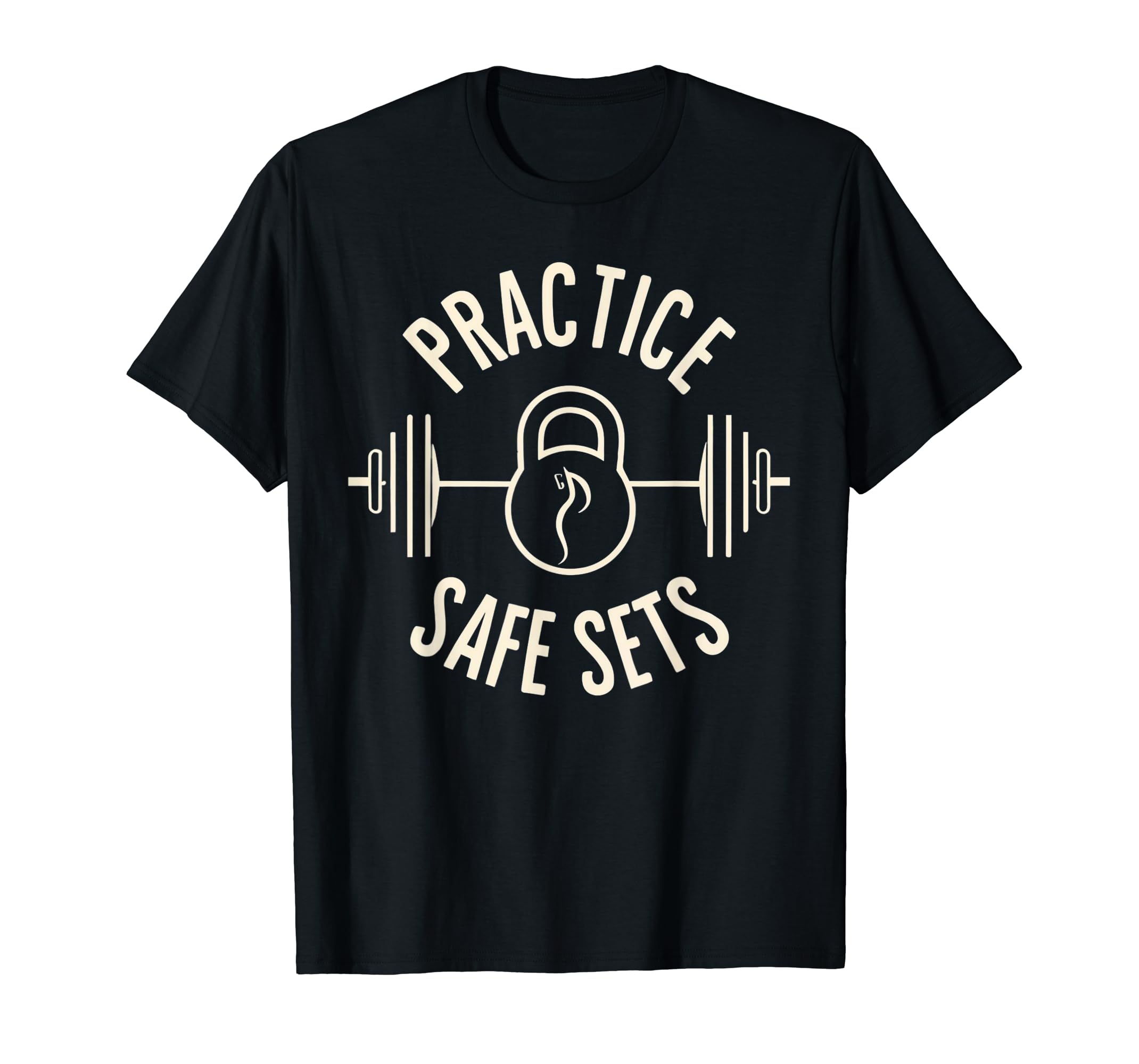 Practice Safe Sets Gym Workout Meme Fitness Lifting Joke T-Shirt ...