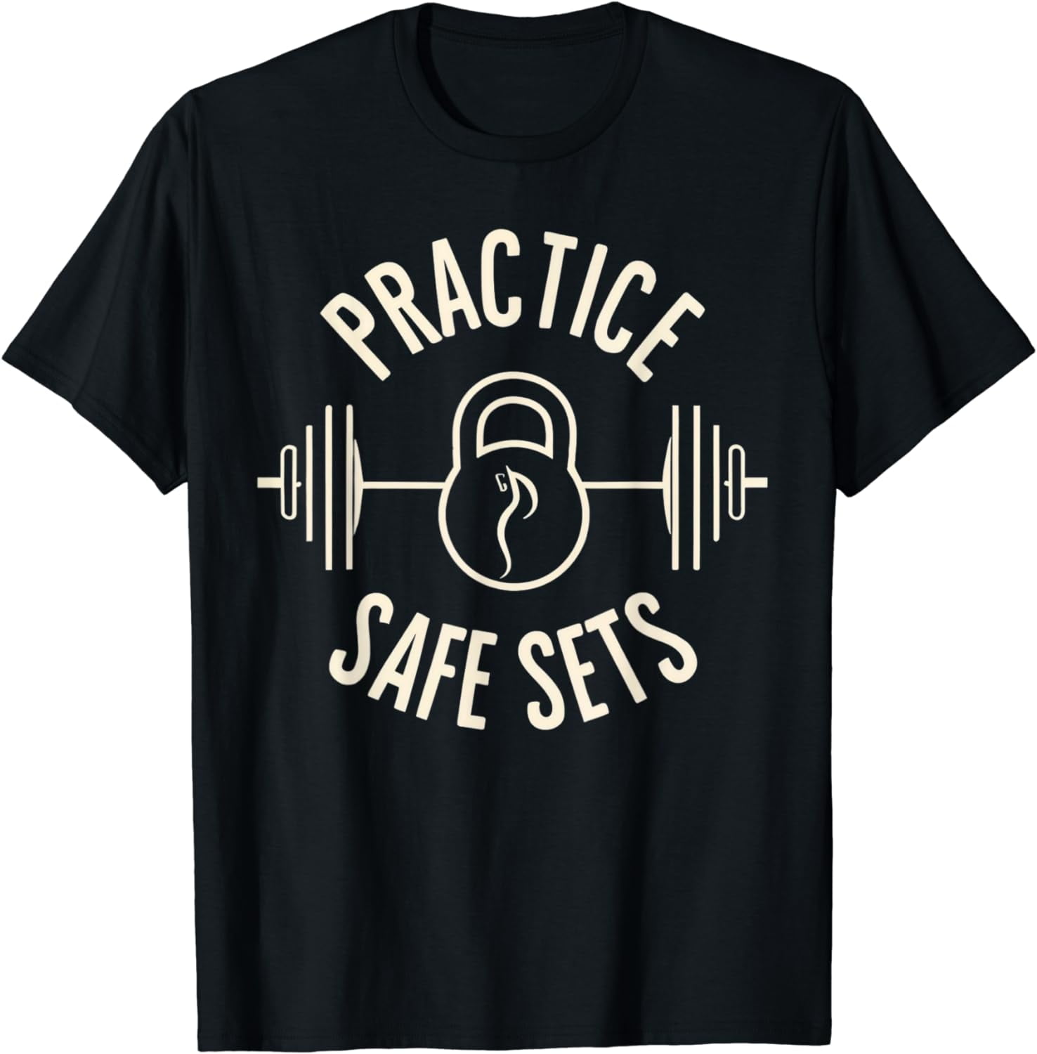 Practice Safe Sets Gym Workout Meme Fitness Lifting Joke T-Shirt ...