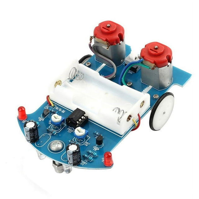 Practice Soldering Learning Electronics Kit Smart Car Project Kits ...