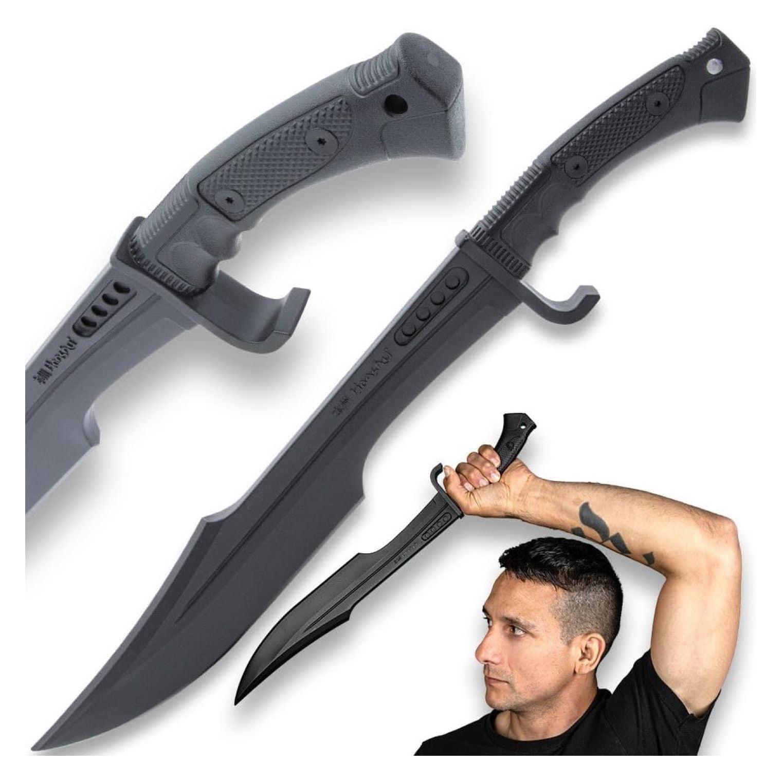 Practice Spartan Sword Craftsmanship | Balanced and Weighted | Textured ...