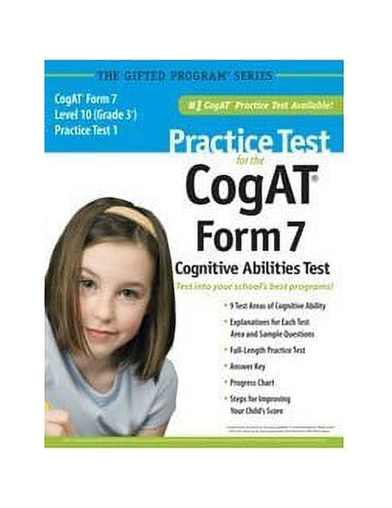 Pre-Owned Practice Test for the CogAT?Form 7 Level 10 (Grade 3 ...