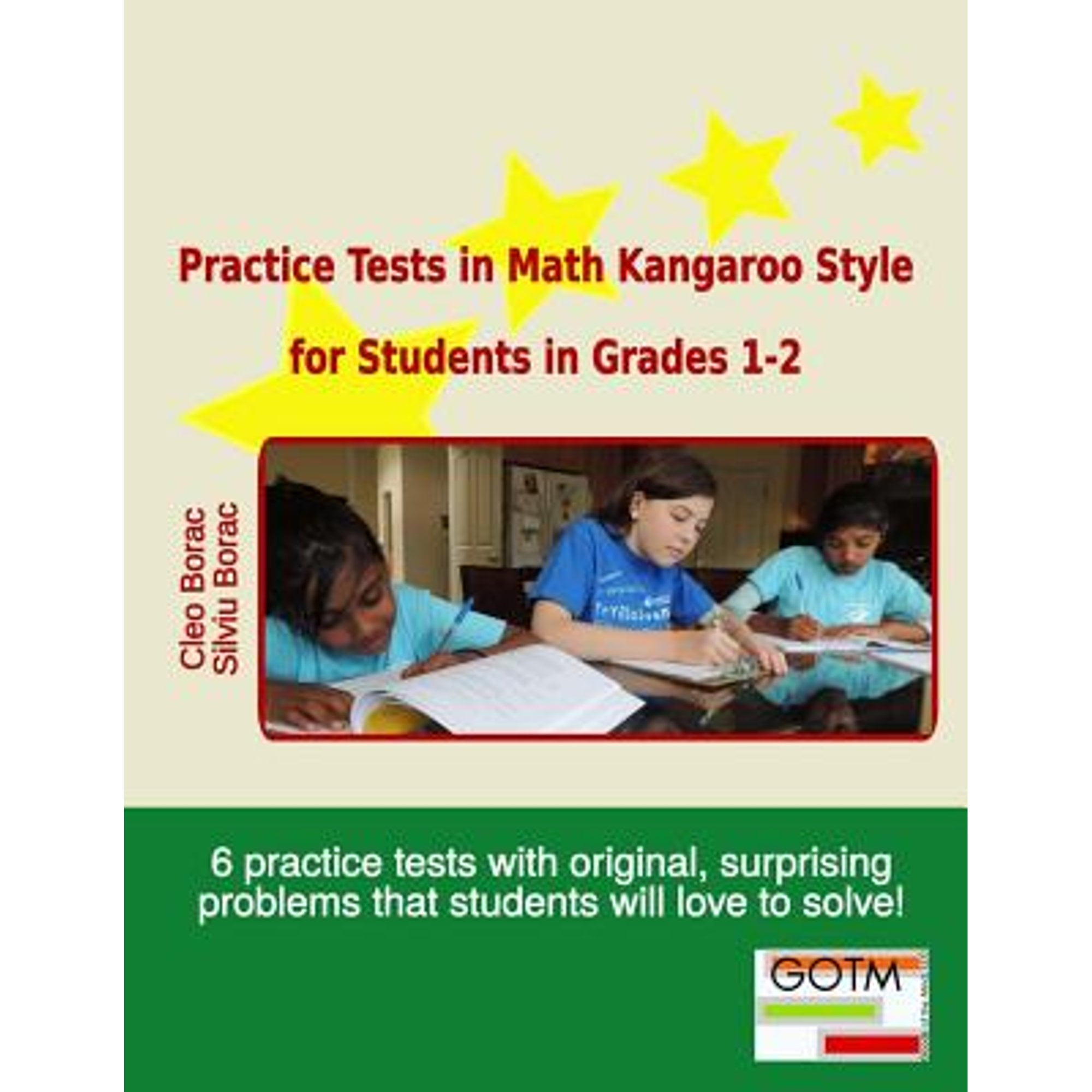 Pre-Owned Practice Tests in Math Kangaroo Style for Students in Grades ...