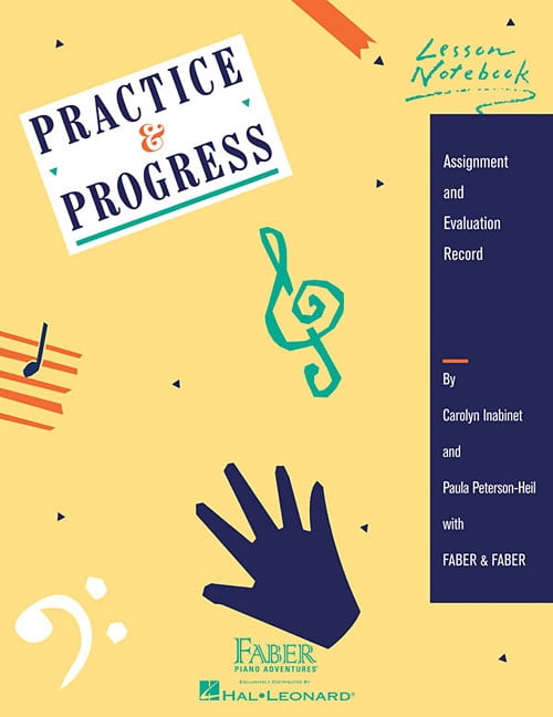 Practice & Progress Lesson Notebook, (Paperback) - Walmart Business ...