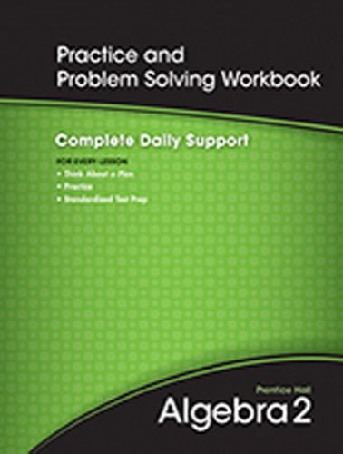 Pre-Owned Practice and Problem Solving Workbook Algebra 2 (Paperback ...