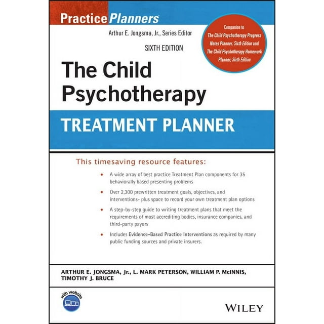 PracticePlanners: Child Psychotherapy Treatment Planner, 6th Edition ...