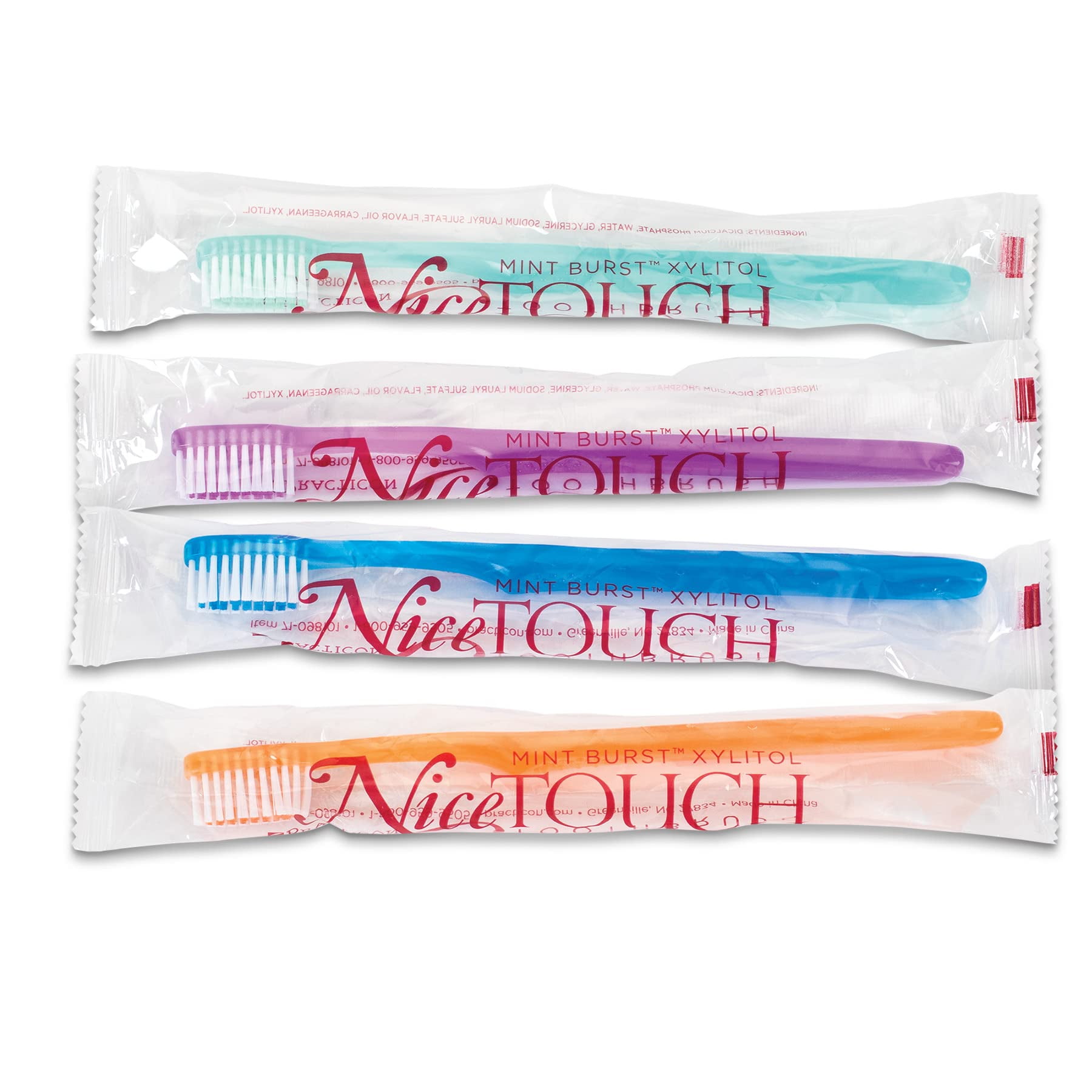 Practicon Nice Touch Disposable MMF7 Toothbrush, Pre Pasted Xylitol ...