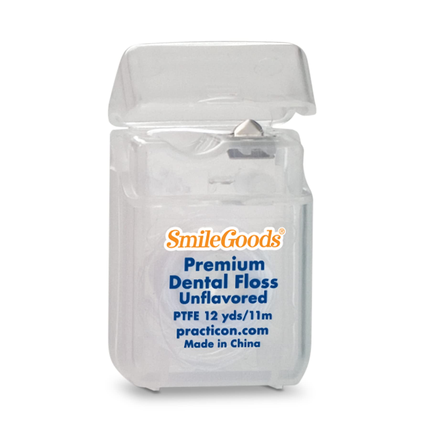 Practicon SmileGoods Premium Unflavored DHF10 PTFE 12 Yard Dental Floss ...