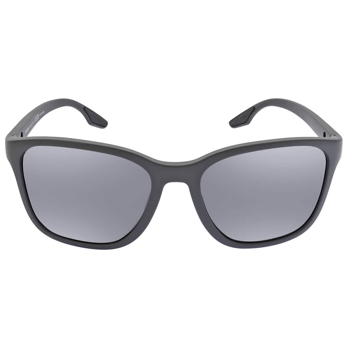 Prada Linea Rossa Men's Polarized Rubber Square Sport Prada Linea Rossa Men's Polarized Rubber Square Sport