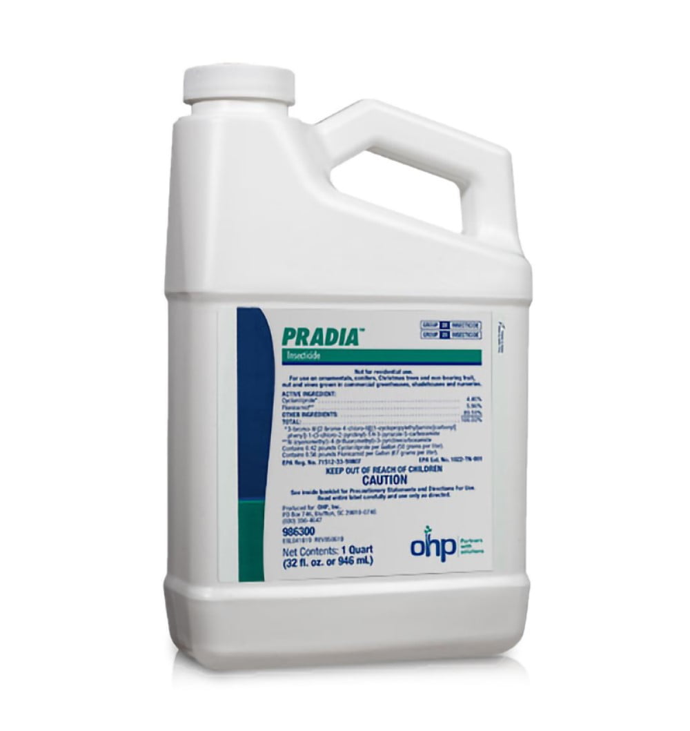 Pradia Greenhouse and Nursery Insecticide - 32 fl oz Bottle by OHP ...