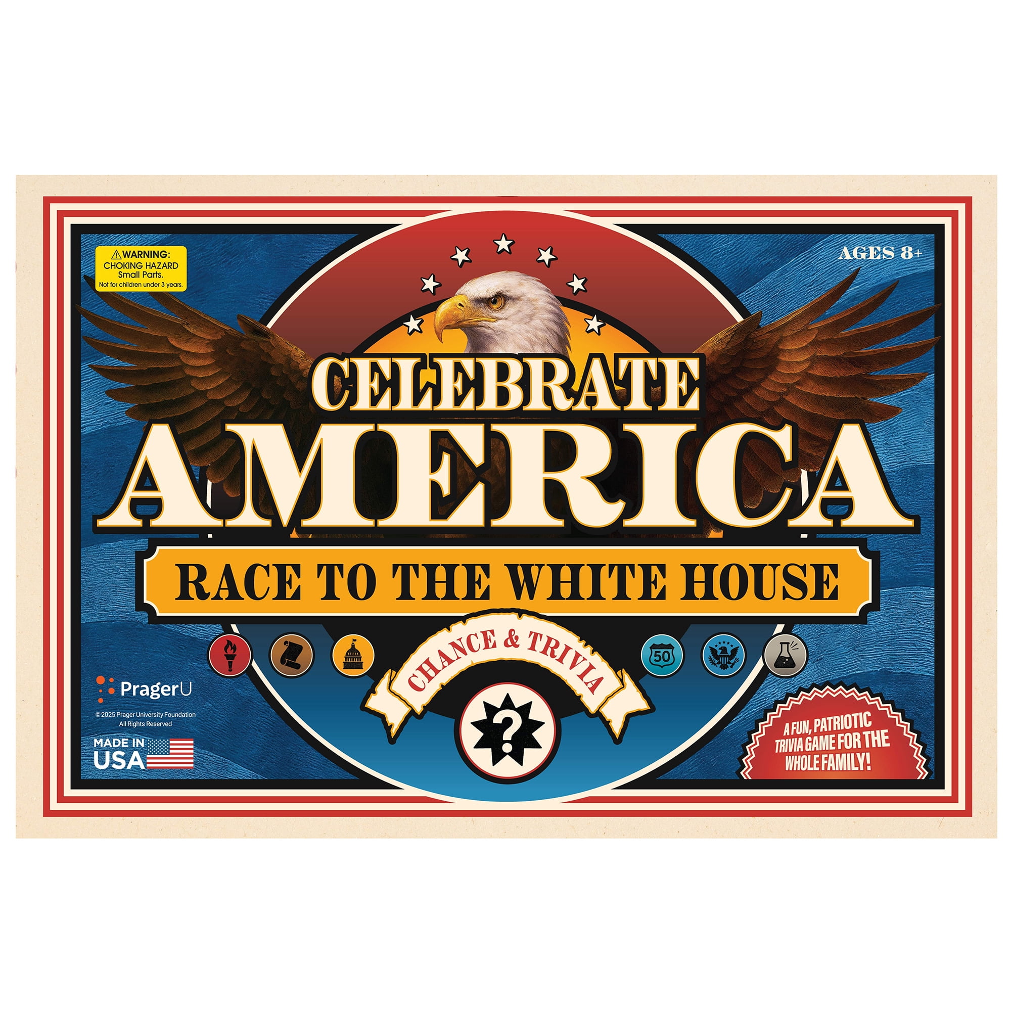 PragerU: Celebrate America - Race to the White House Board Game, USA ...