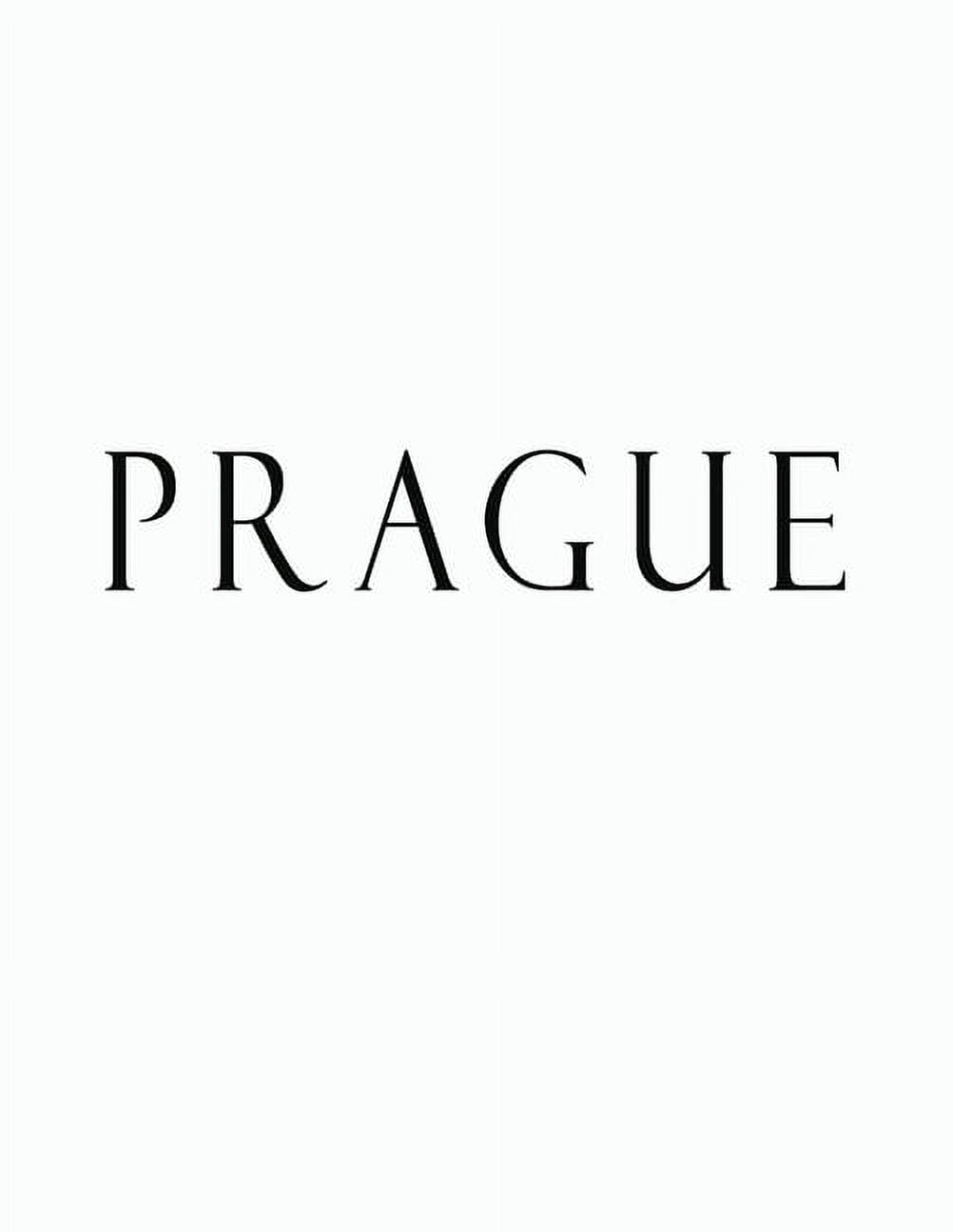Prague: Black and White Decorative Book to Stack Together on Coffee ...