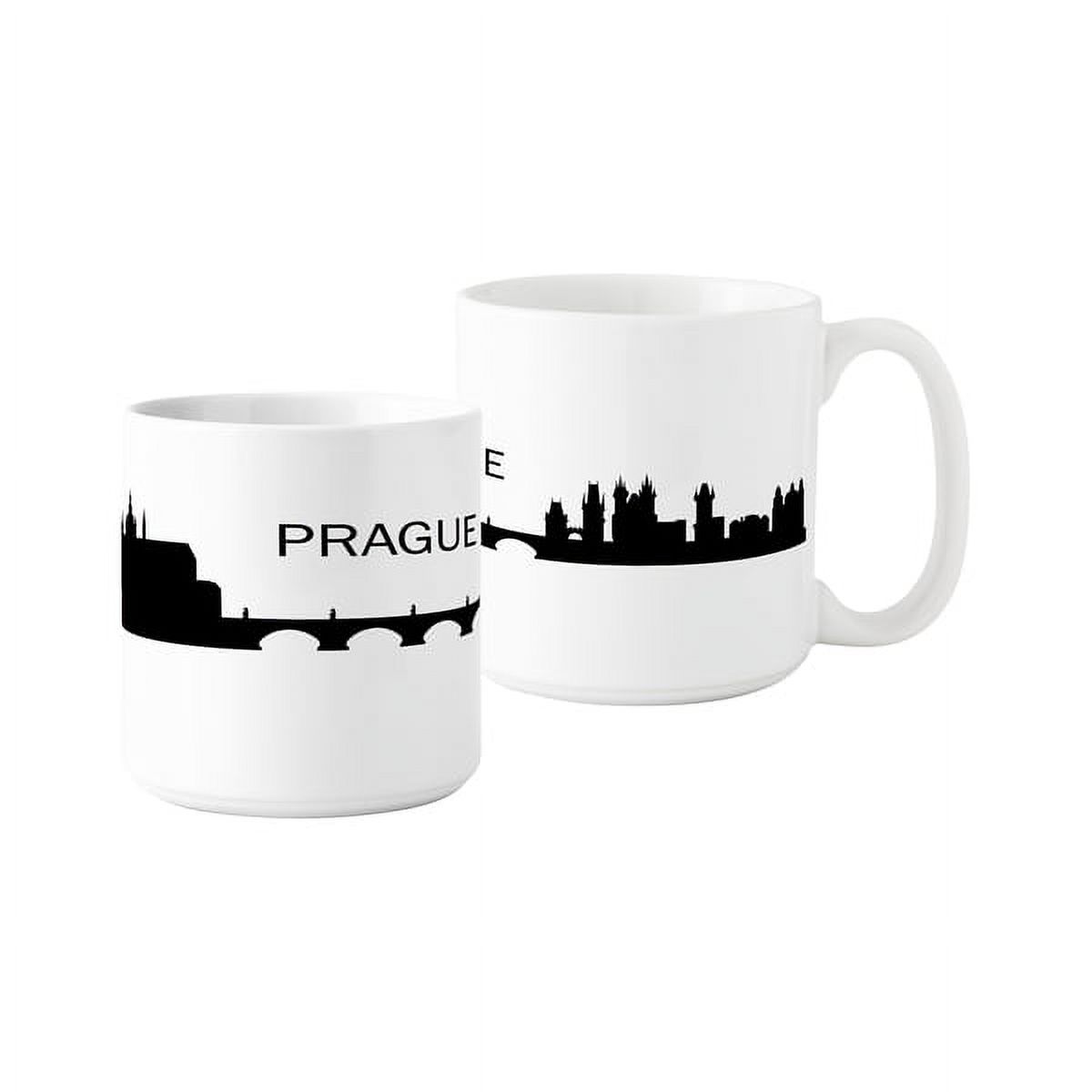 Prague Cityscape 20 oz. Coffee Mugs (Set of 2) - Walmart.com