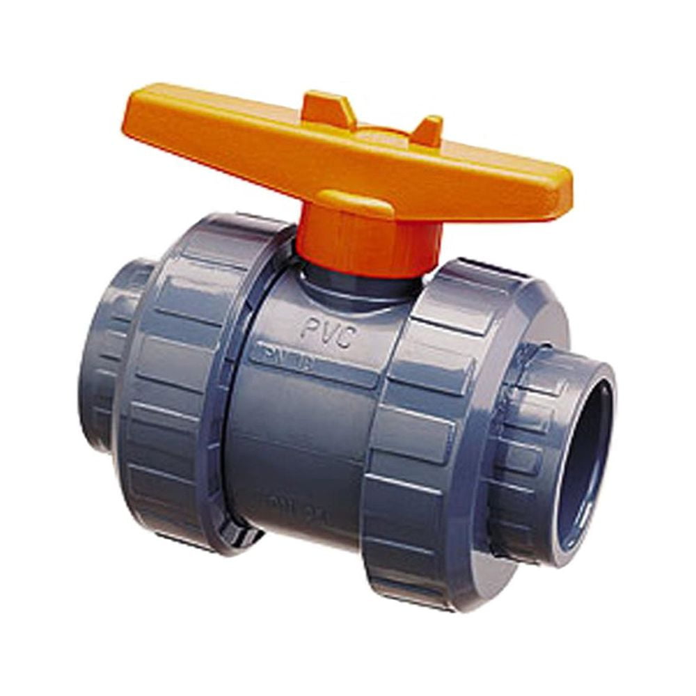 Praher BV6-2001PES 2" True Union PVC Ball Valve - Walmart.com