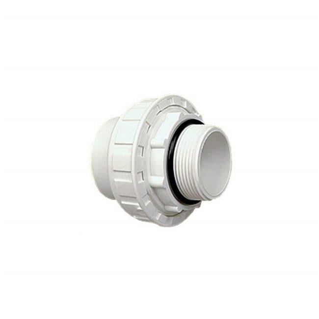 Praher Canada Products 150-903 1.5 in. SKT x MIP PVC Union with O-Ring - Walmart.com