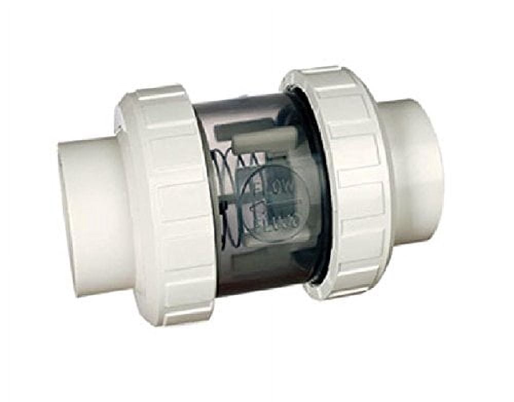 Praher PR202CVC050CR 2in Double Union Spring Check Valve .5 lbs ...