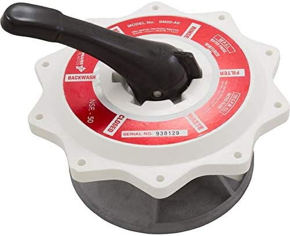 Praher Top Assembly Valve 2in. White with Decal E-50-S2 - Walmart.com