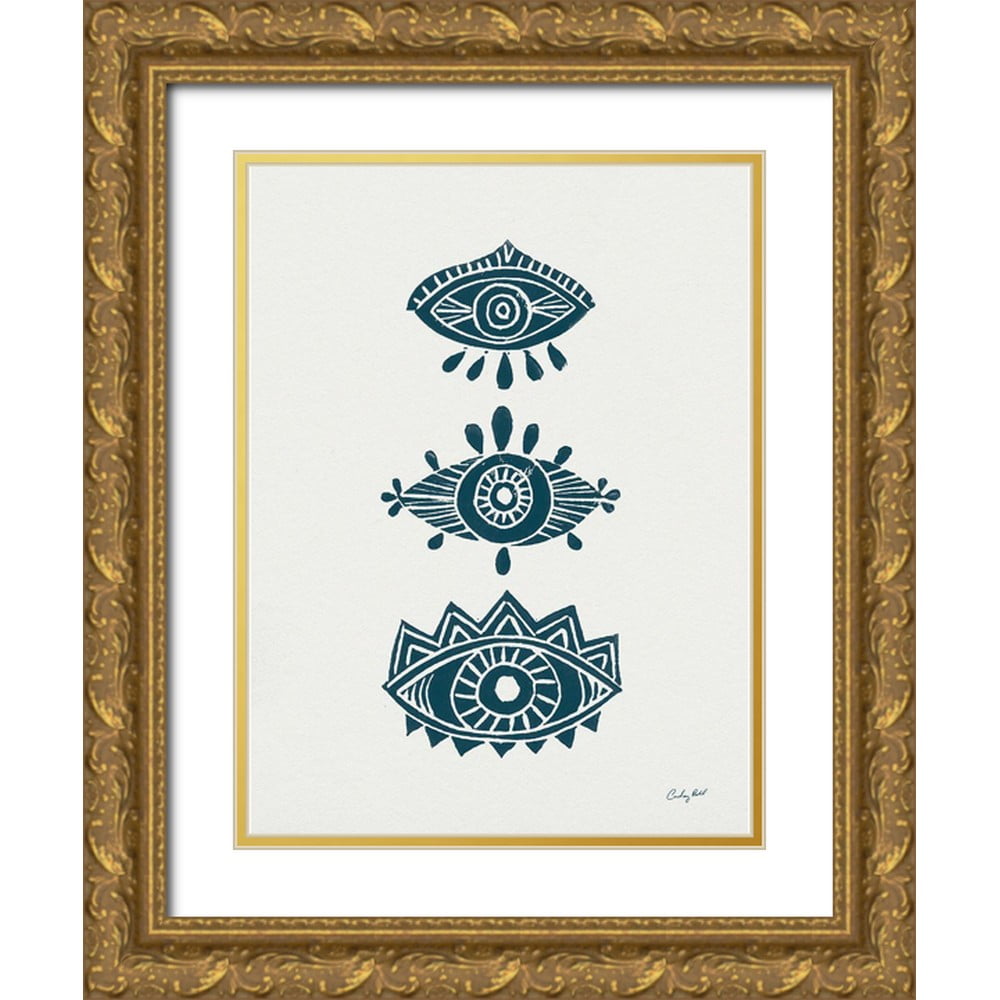 Prahl, Courtney 11x14 Gold Ornate Wood Framed with Double Matting ...