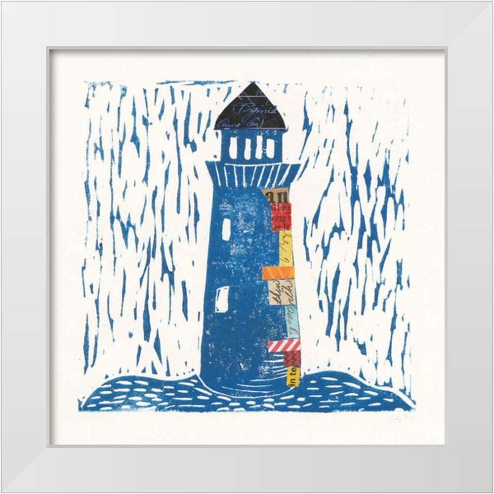 Prahl, Courtney 12x12 White Modern Wood Framed Museum Art Print Titled ...