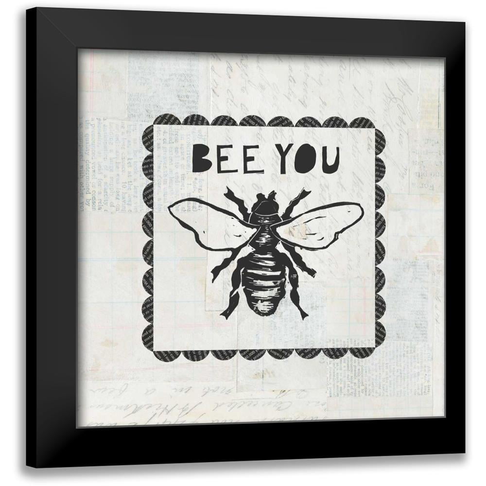 Prahl, Courtney 15x15 Black Modern Framed Museum Art Print Titled - Bee ...
