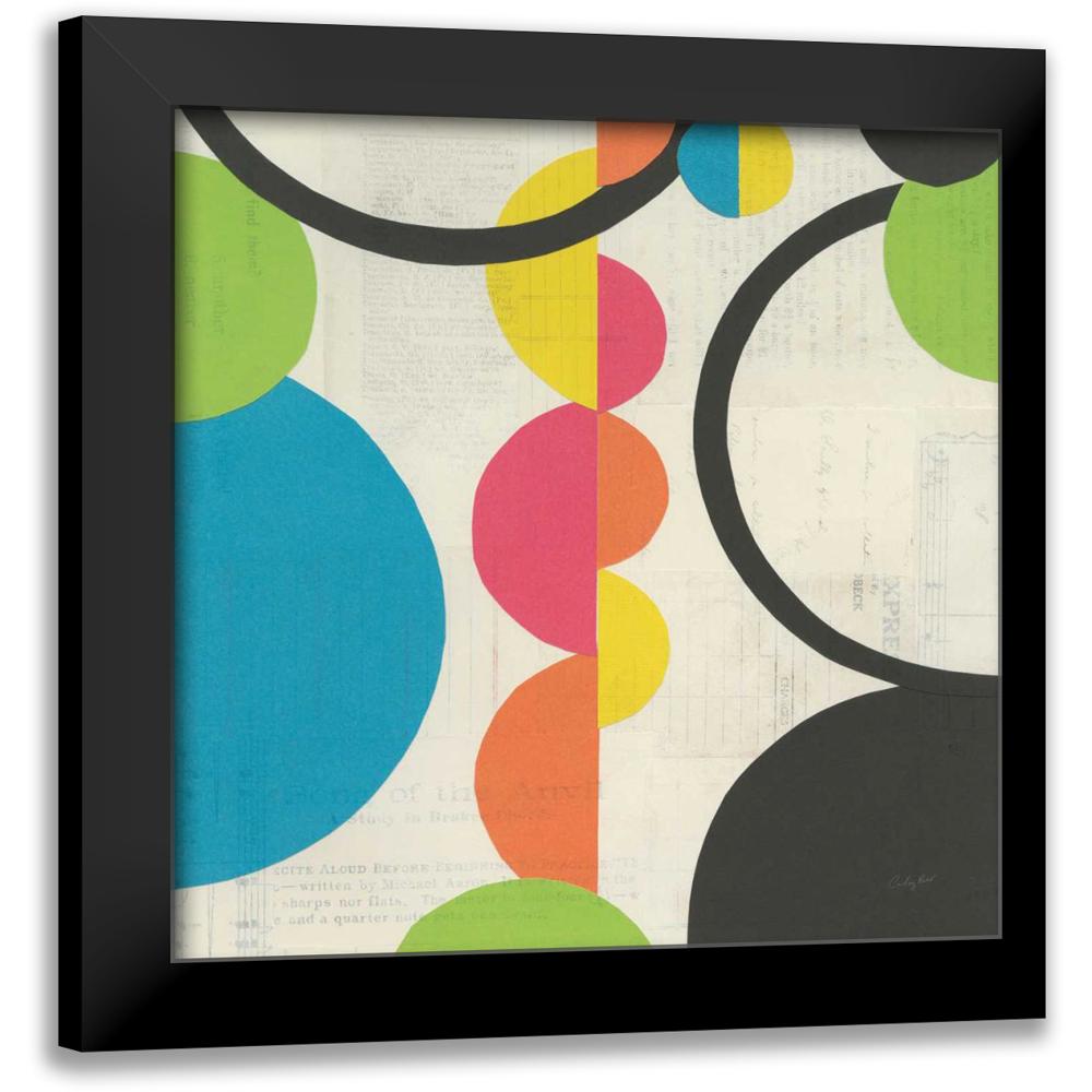 Prahl, Courtney 15x15 Black Modern Framed Museum Art Print Titled ...