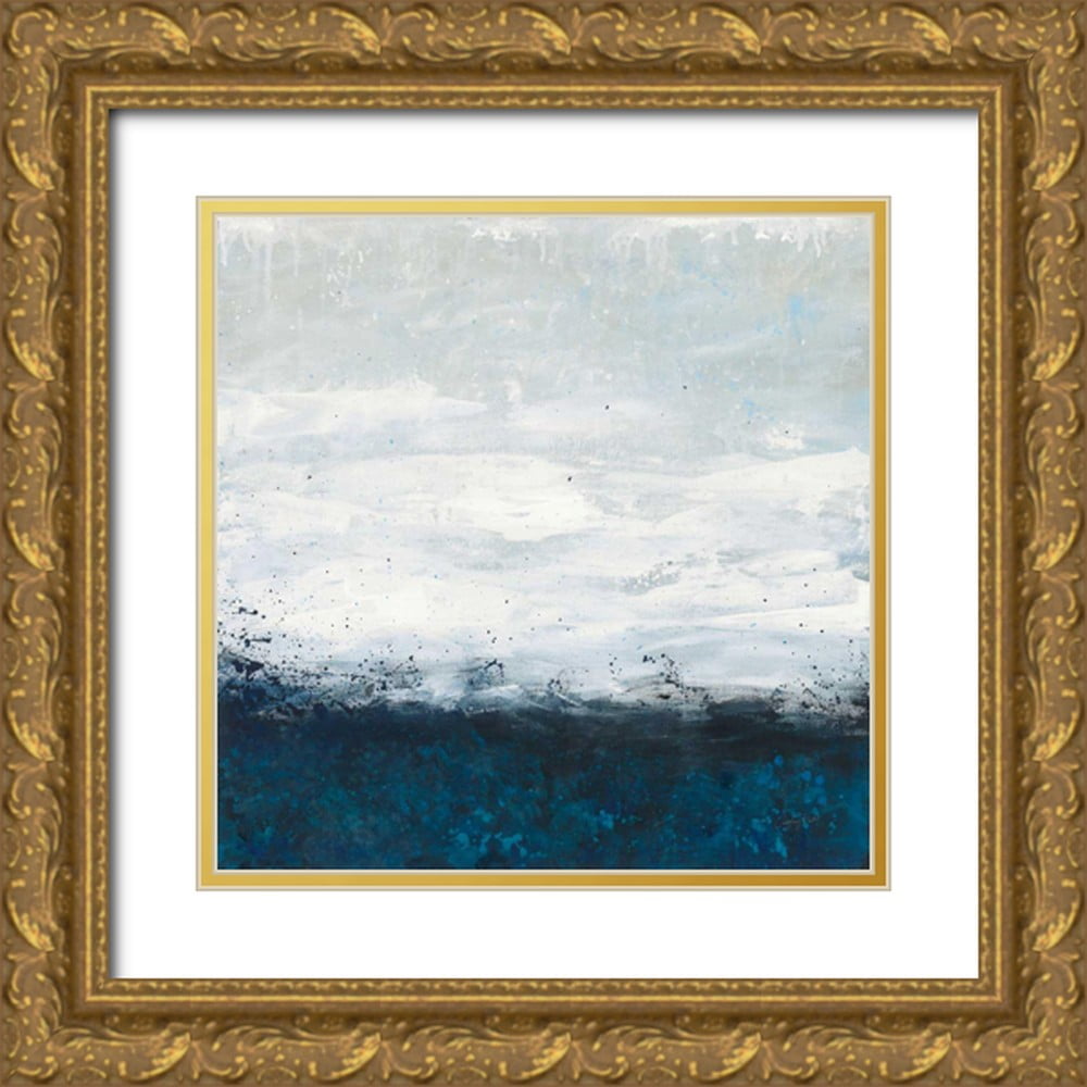 Prahl, Courtney 15x15 Gold Ornate Wood Framed with Double Matting ...