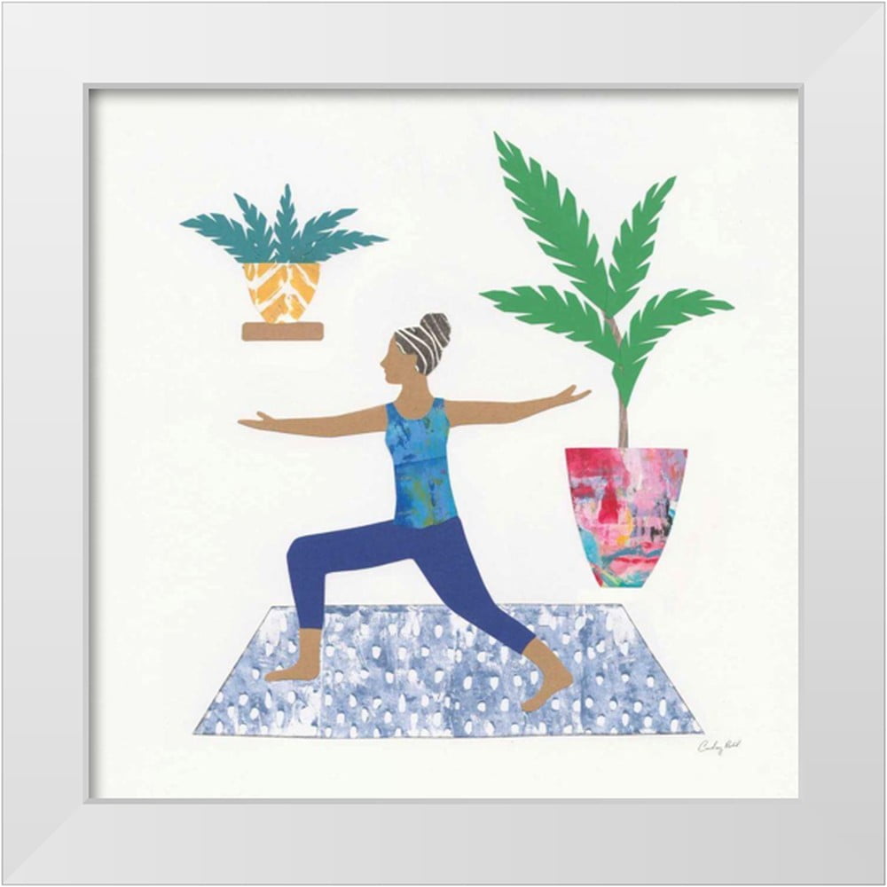 Prahl, Courtney 15x15 White Modern Wood Framed Museum Art Print Titled ...