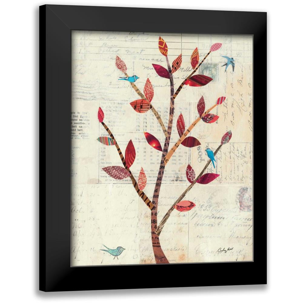 Prahl, Courtney 15x18 Black Modern Framed Museum Art Print Titled - Red ...