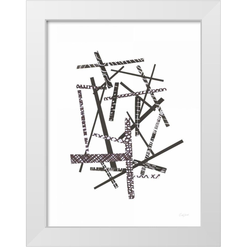 Prahl, Courtney 15x18 White Modern Wood Framed Museum Art Print Titled ...