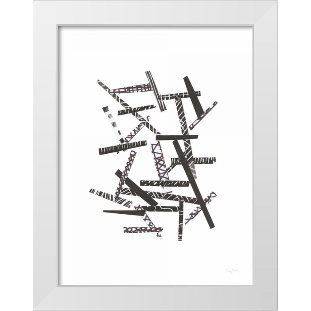 Prahl, Courtney 15x18 White Modern Wood Framed Museum Art Print Titled ...