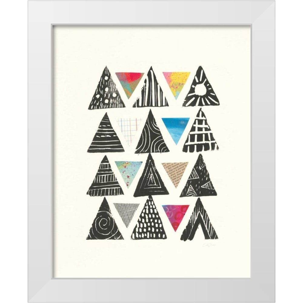 Prahl, Courtney 15x18 White Modern Wood Framed Museum Art Print Titled ...