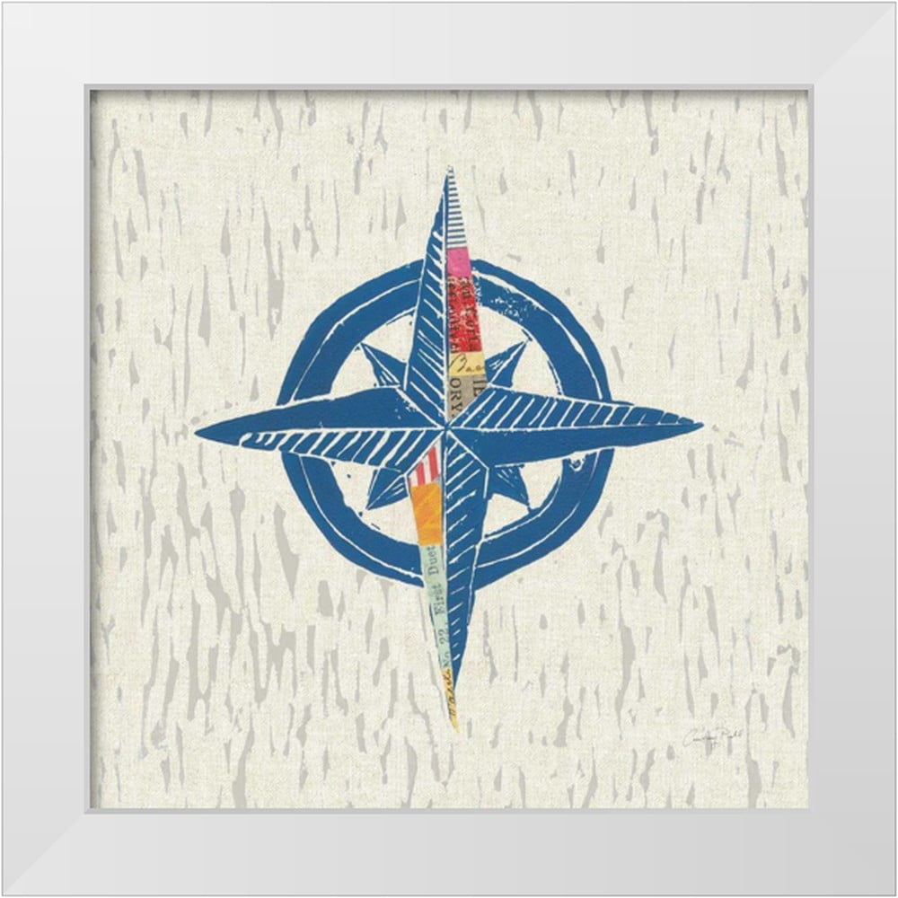 Prahl, Courtney 20x20 White Modern Wood Framed Museum Art Print Titled ...