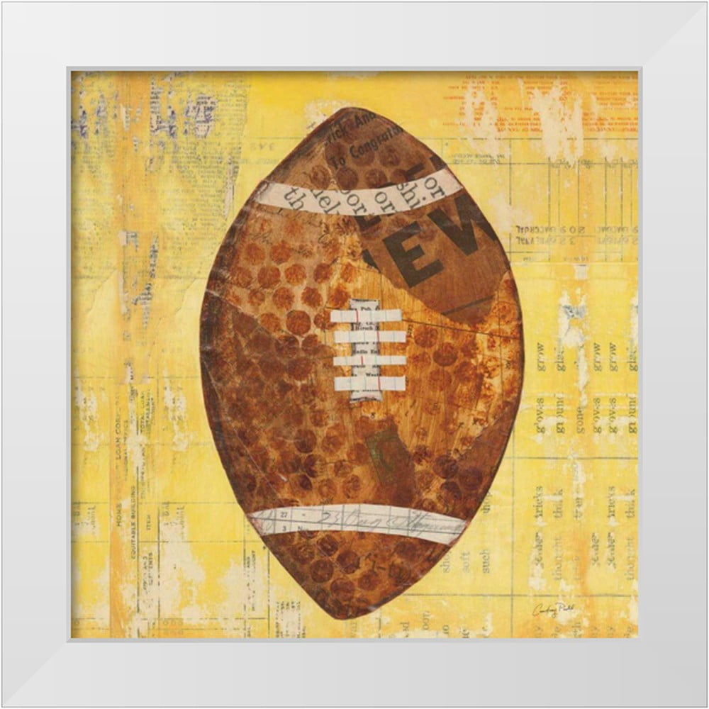 Prahl, Courtney 20x20 White Modern Wood Framed Museum Art Print Titled ...