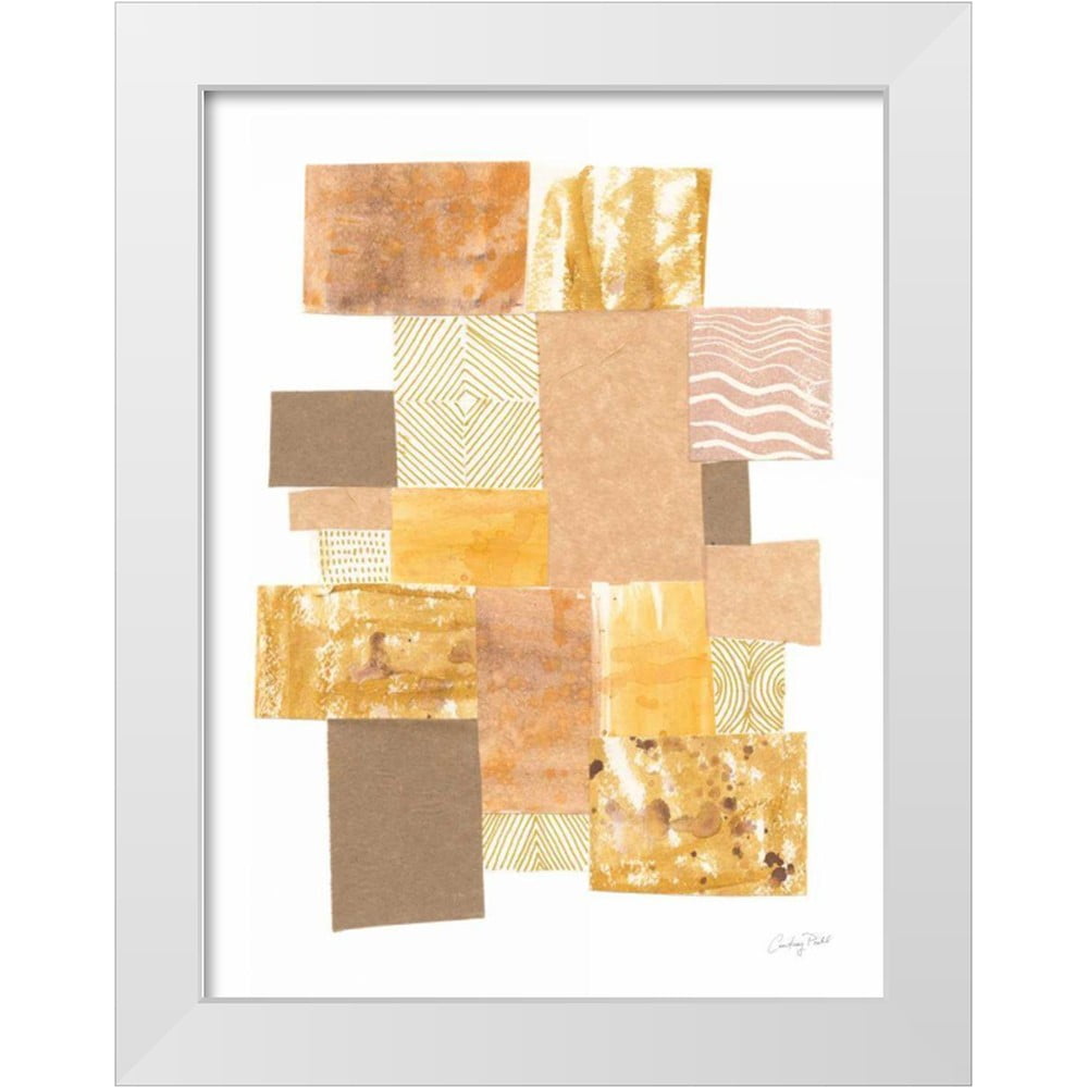 Prahl, Courtney 25x32 White Modern Wood Framed Museum Art Print Titled ...