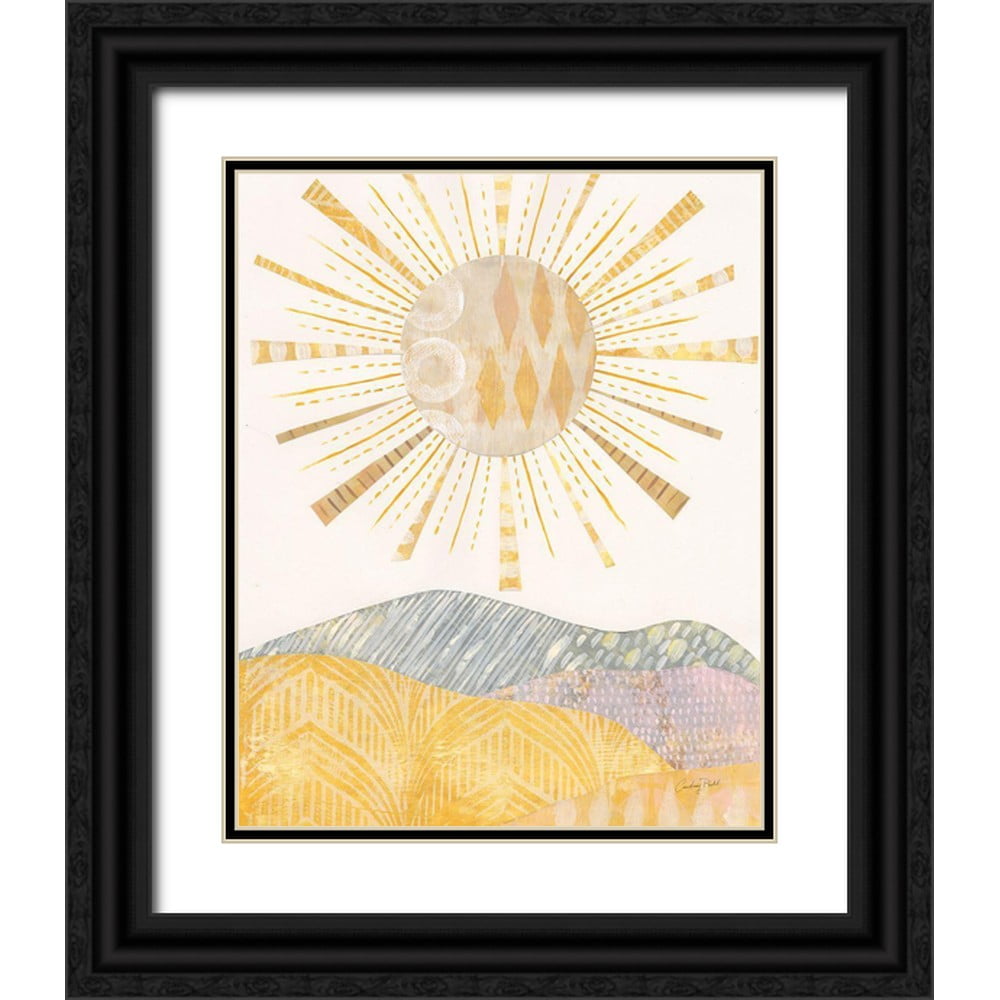 Prahl, Courtney 26x32 Black Ornate Wood Framed with Double Matting ...