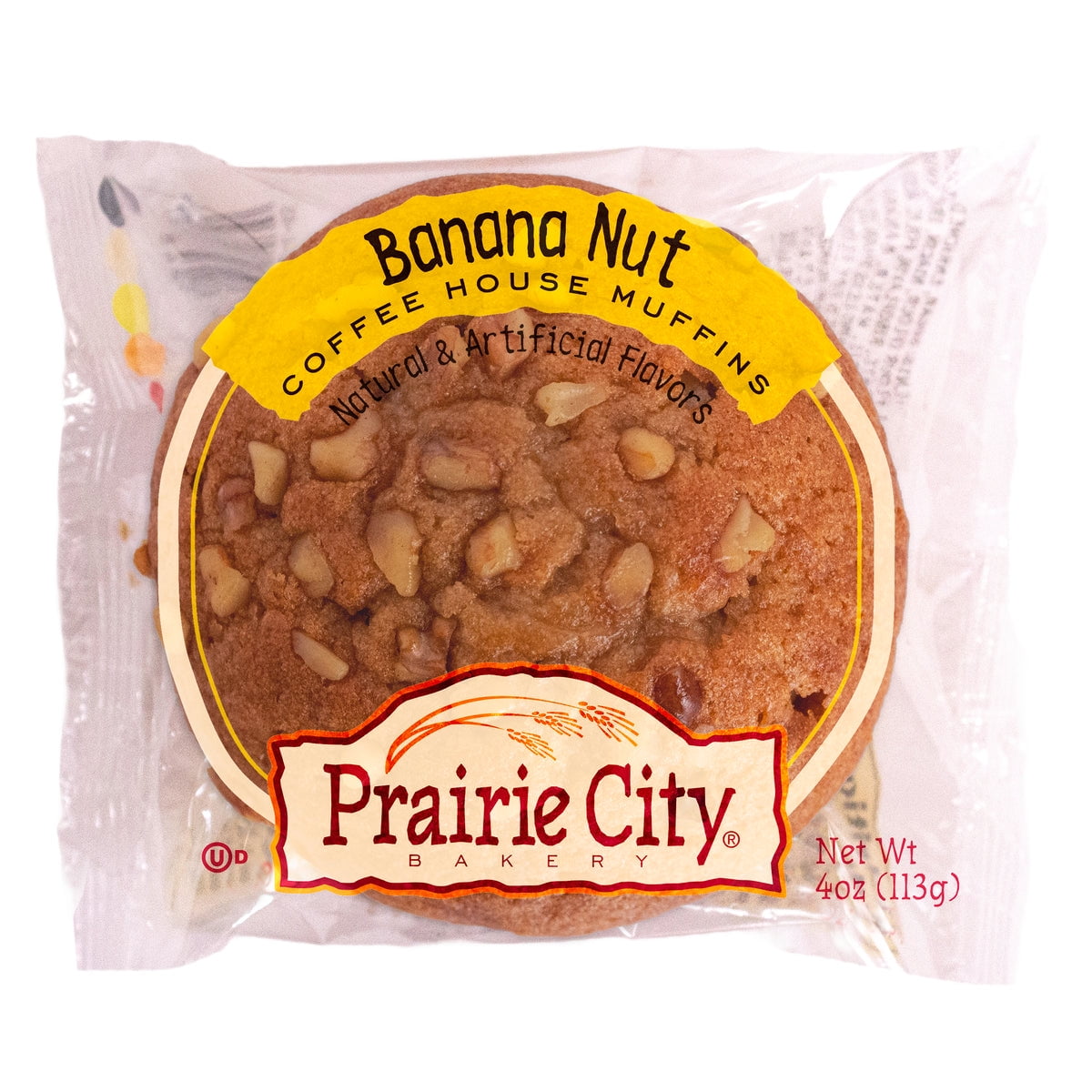 Prairie City Bakery Muffin Banana Coffee House Individual Wrapped (Pack ...