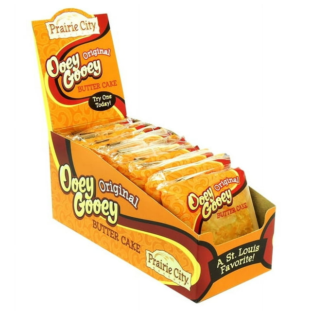 Prairie City Bakery Ooey Gooey Butter Cake, 10 Cakes, Original, 20 ...